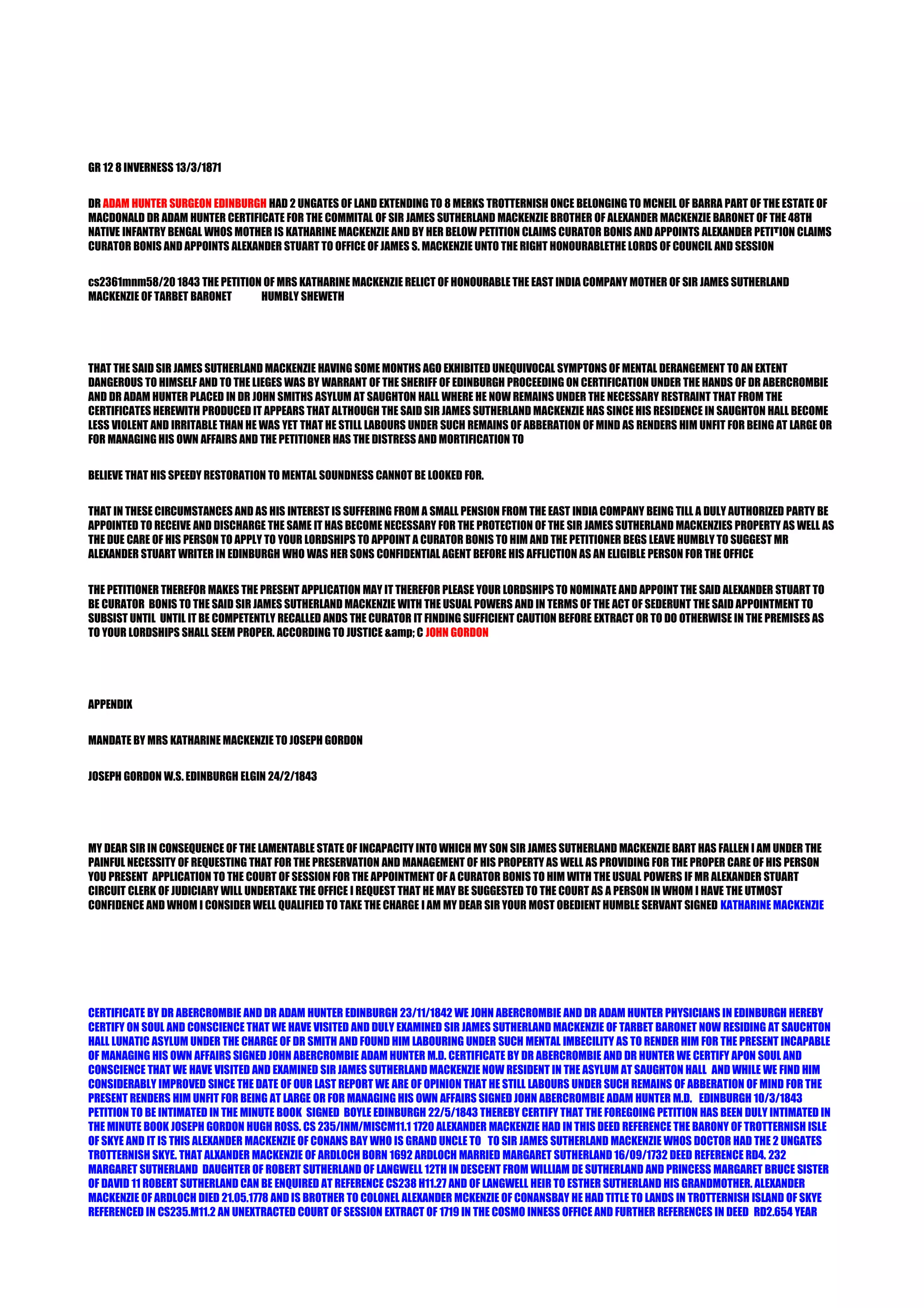 SIR ALEXANDER MACKENZIE BARONET/PAULM592 | DOC