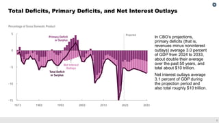 The Budget Outlook and Options for Reducing the Deficit | PDF