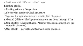 Physical Design - Import Design Flow Floorplan | PDF | Computing | Technology & Computing