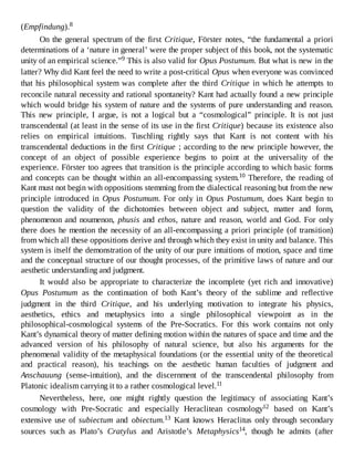 Cosmological Aesthetics Through The Kantian Sublime And Nietzschean ...