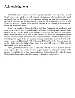 Cosmological Aesthetics Through The Kantian Sublime And Nietzschean ...