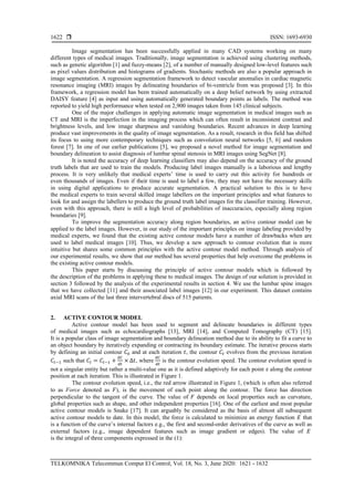 Contour evolution method for precise boundary delineation of medical ...