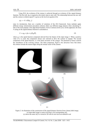 Contour evolution method for precise boundary delineation of medical images | PDF