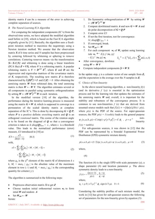 Reconstruction of Time Series using Optimal Ordering of ICA Components | PDF | Physics | Science