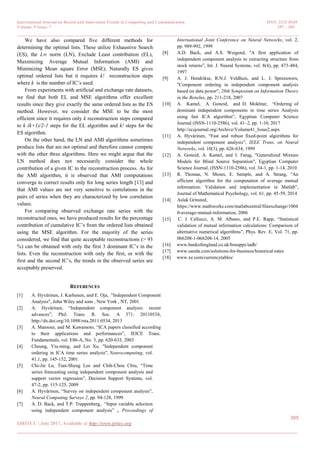 Reconstruction of Time Series using Optimal Ordering of ICA Components | PDF | Physics | Science