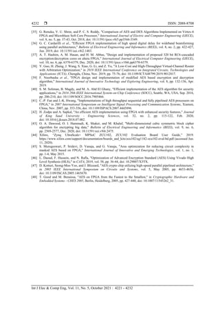 High-performance AES-128 algorithm implementation by FPGA-based SoC for 5G communications | PDF