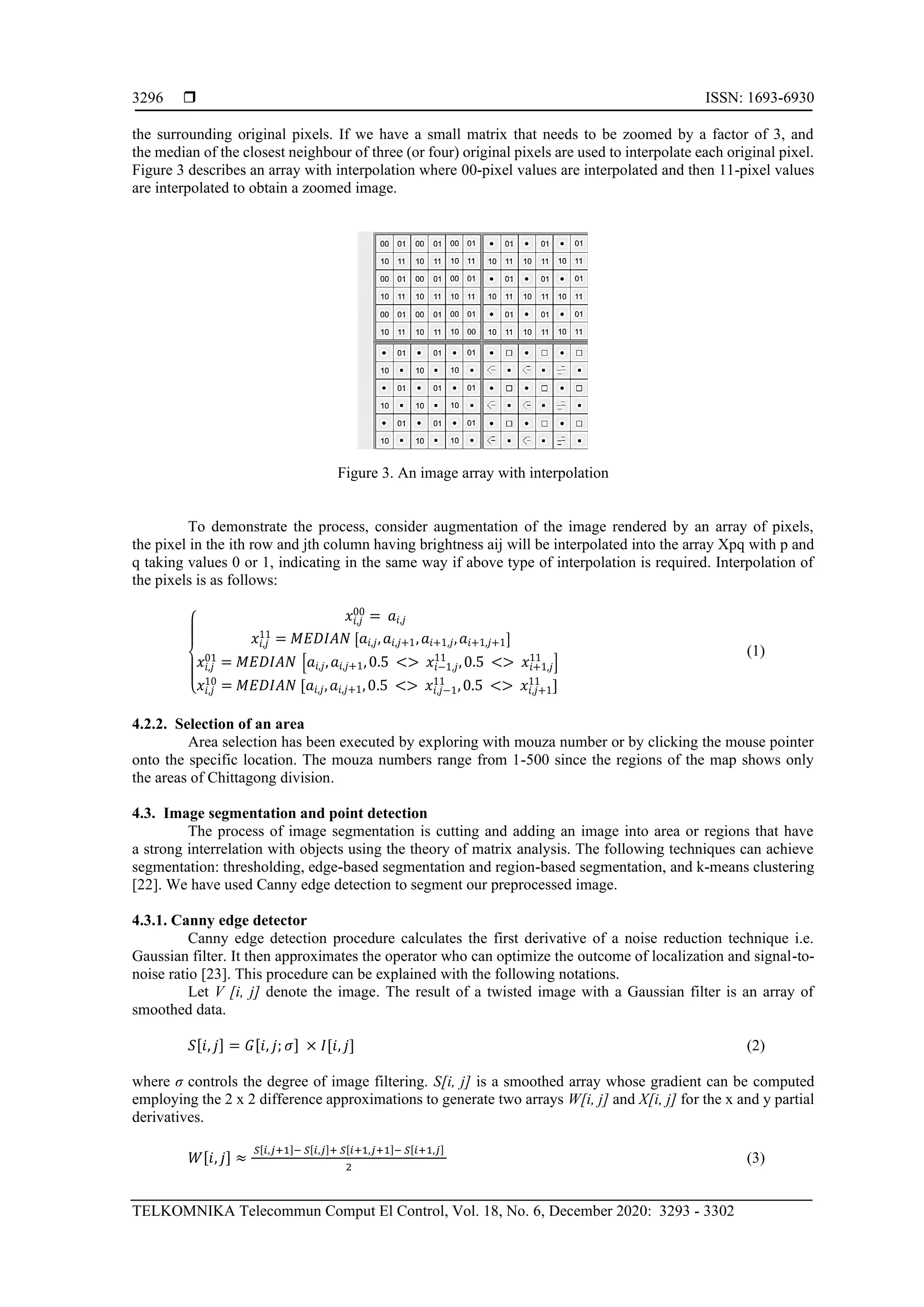 Quantitative analysis of Mouza map image to estimate land area using ...