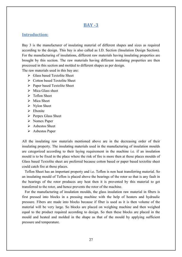 BHEL REPORT ............Hv fun friends | PDF