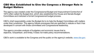 How CBO Acquires Data, Evaluates Its Estimates, and Makes Its Work ...