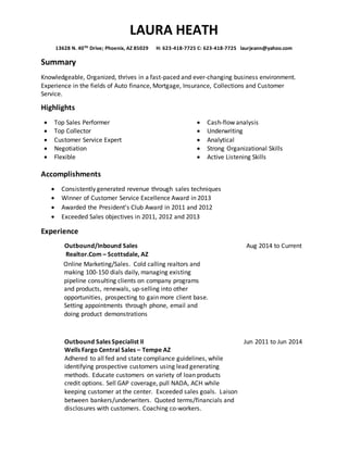 laura heath resume | PDF