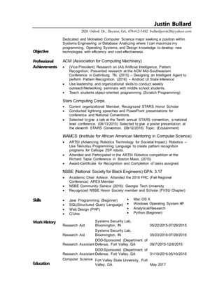 Functional resume3 | PDF