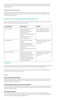 Benefits of Network Firewall Security: Why Does It Matter? – My 591Lab ...