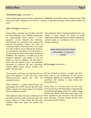 IndiCorp - Sept Newsletter | PDF