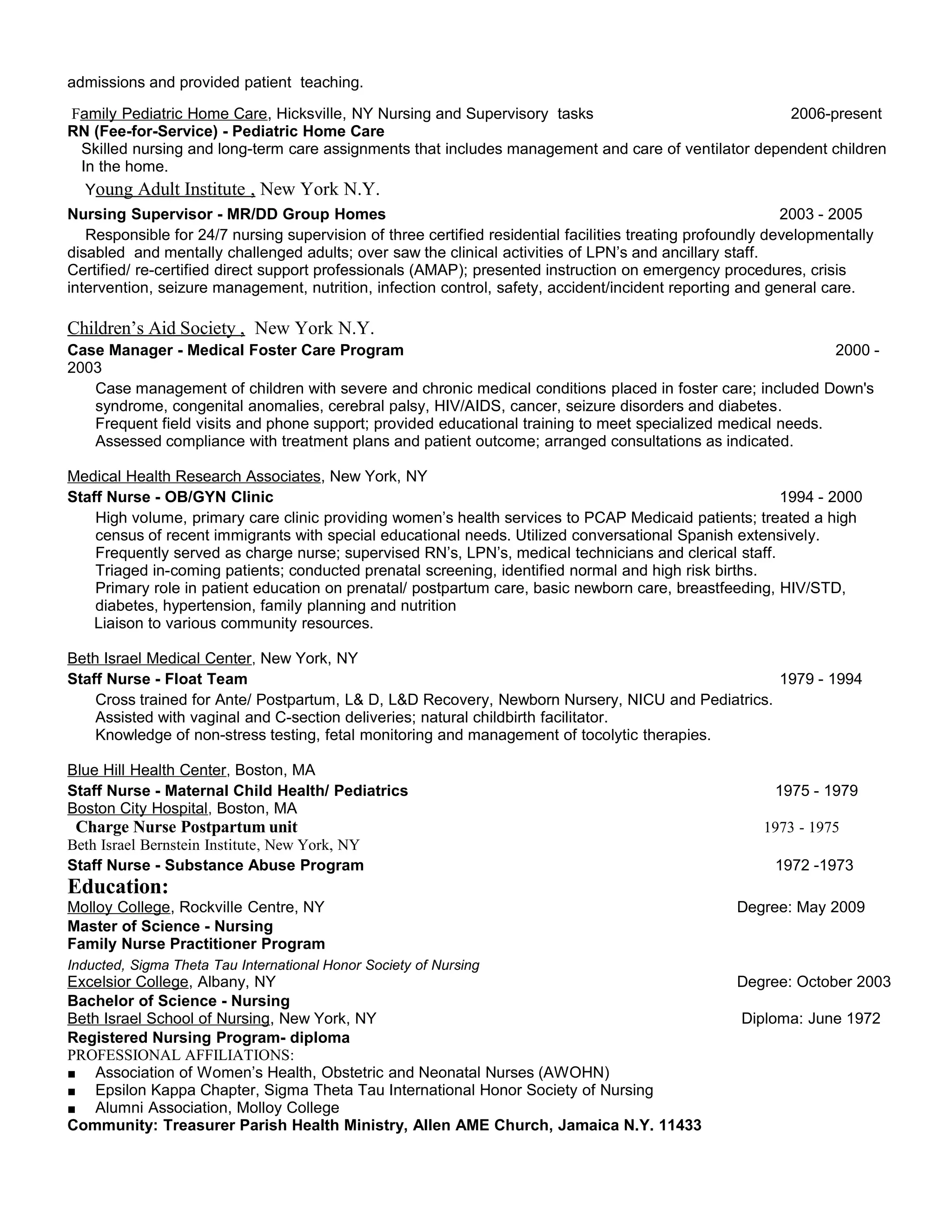 Marshall-Williams_Lorraine-resume new | PDF