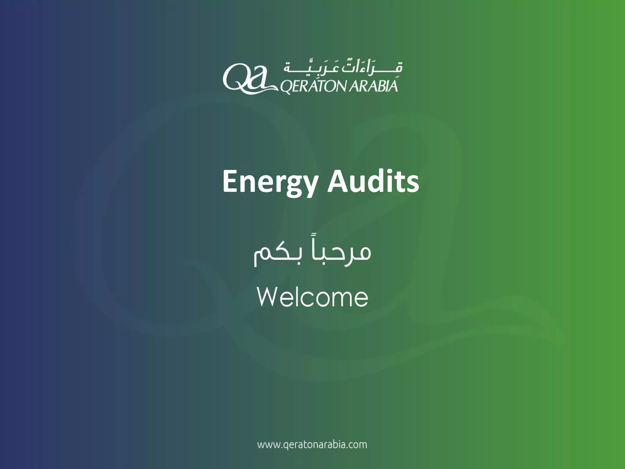 Presentation_Energy Audit_2.1 | PDF