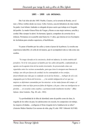 vida y obra de Blas Infante | PDF
