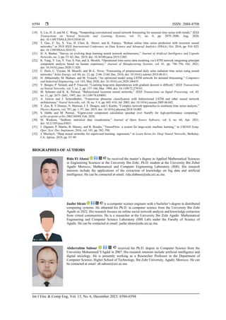 Efficiency of recurrent neural networks for seasonal trended time ...