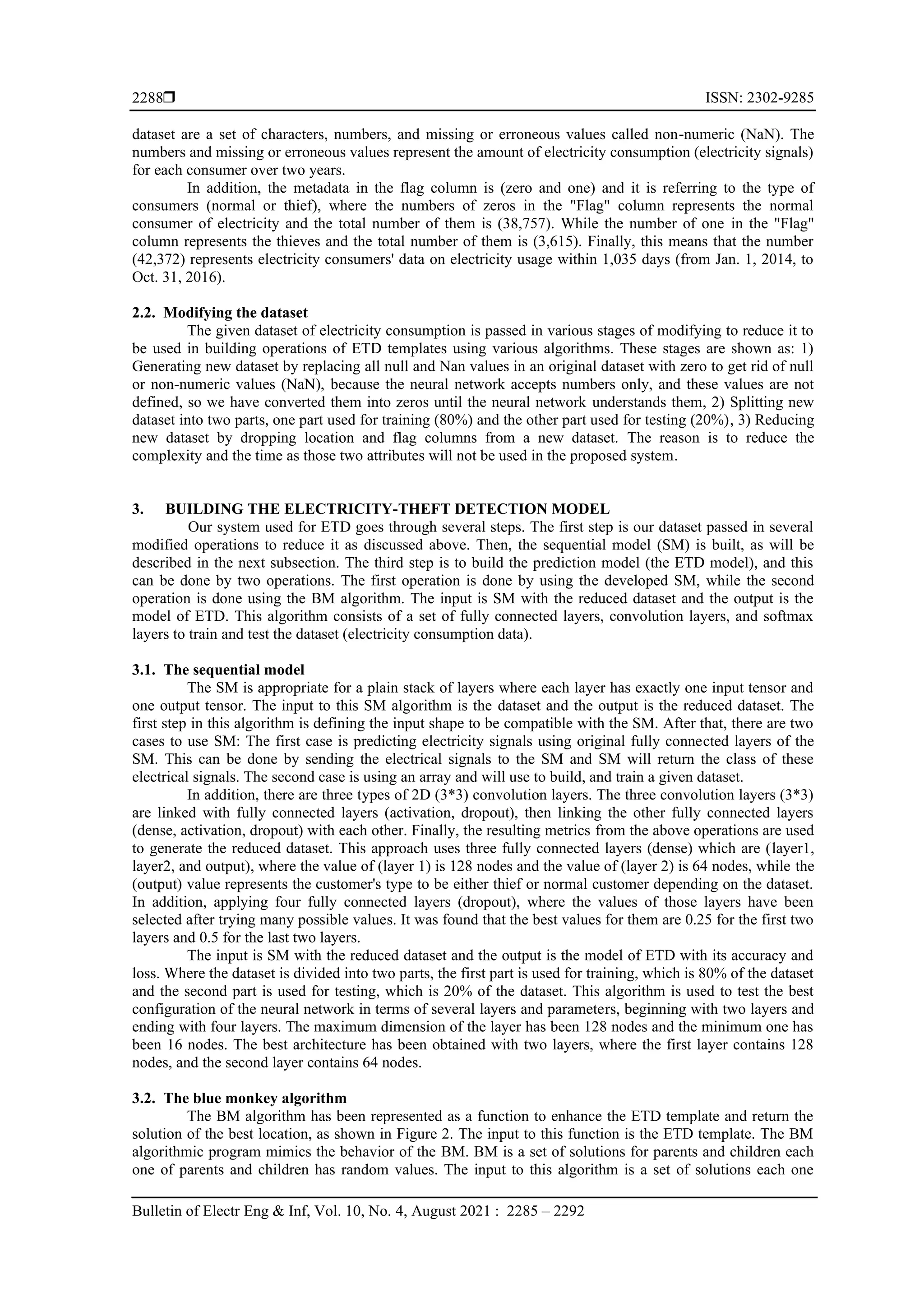 Electricity Theft Detection In Smart Grids Based On Deep Learning Pdf