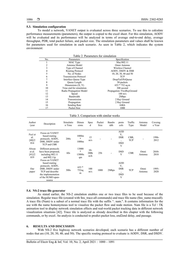 Performance evaluation for vehicular ad-hoc networks based routing protocols | PDF