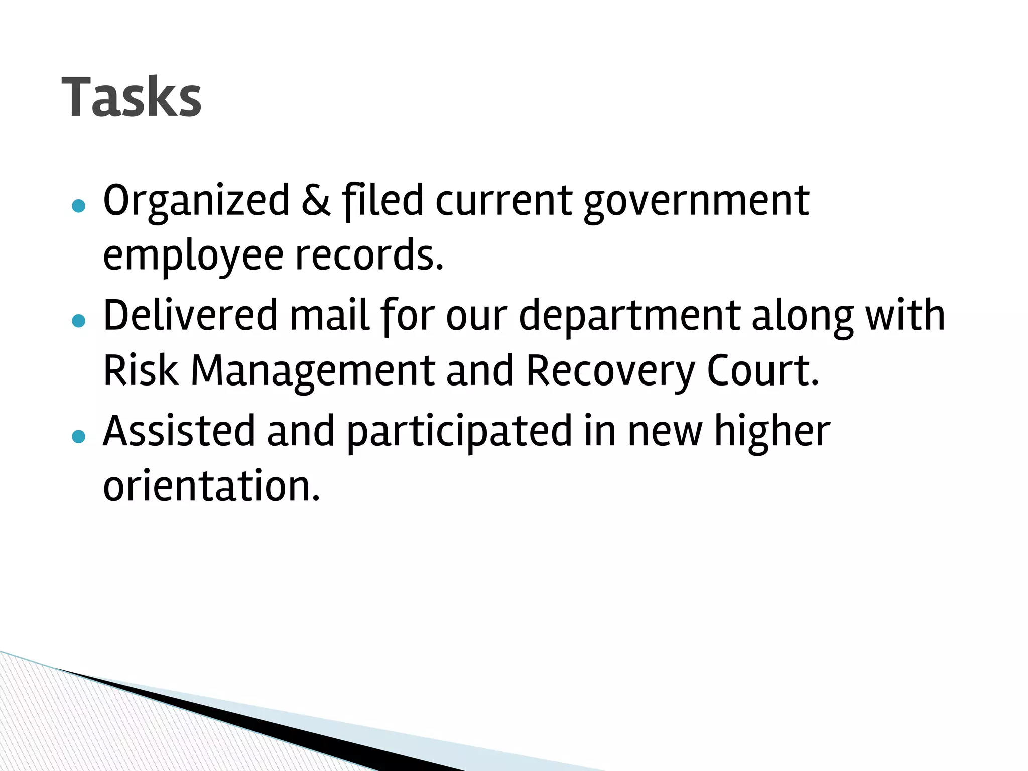 Internship Overview | PPT