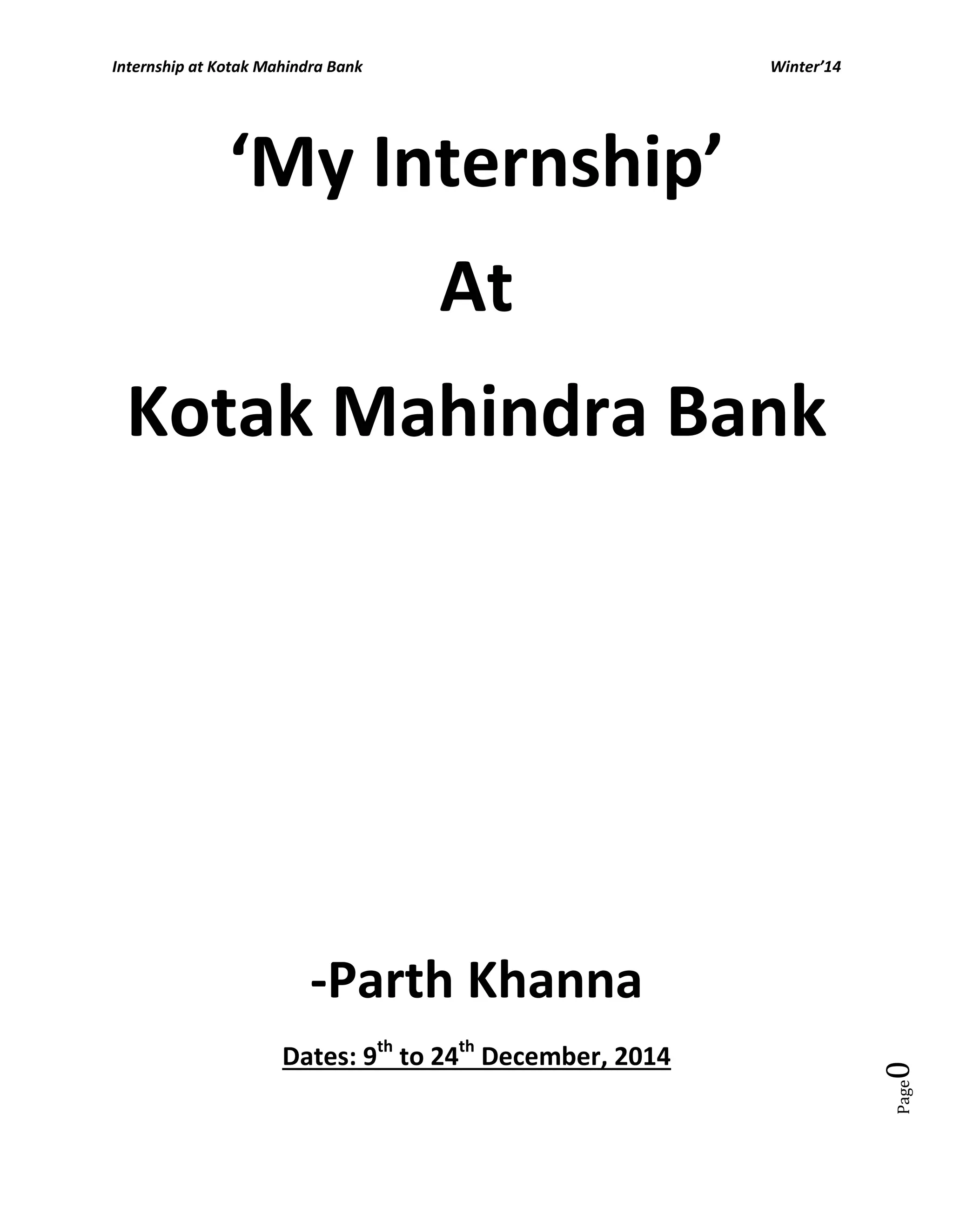 Internship_ParthKhanna (1) | PDF
