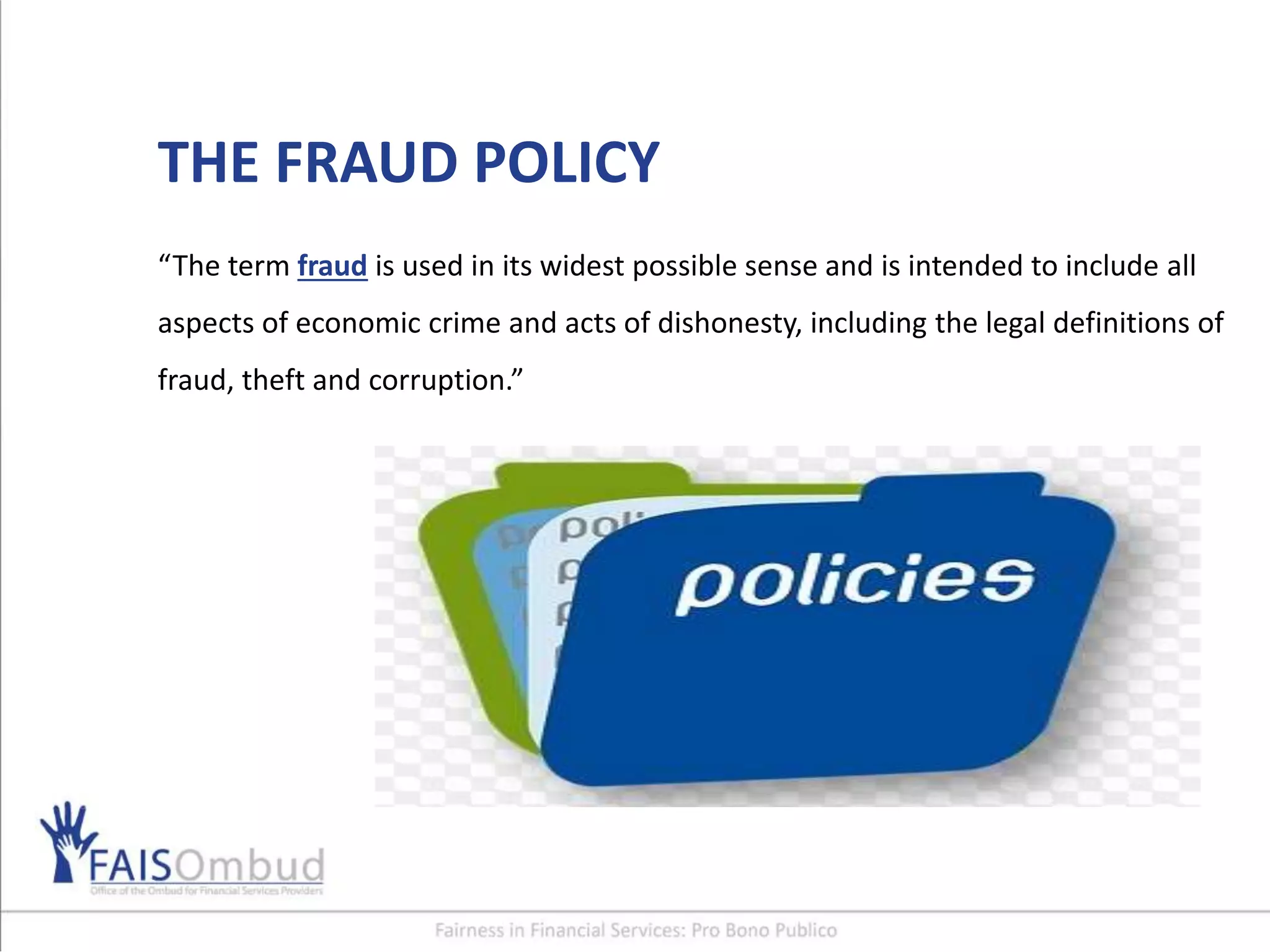 Fraud in the workplace | PPTX