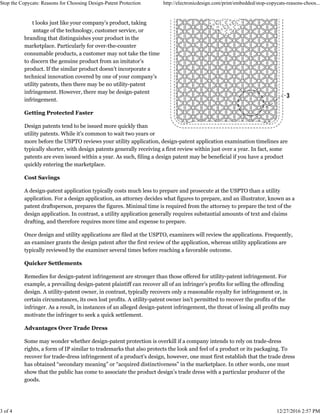 Designs Patent Protection | PDF | Desktop Publishing | Computer ...