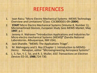 GROUP_18_MEMS_NEMS | PPTX | Chemistry | Science