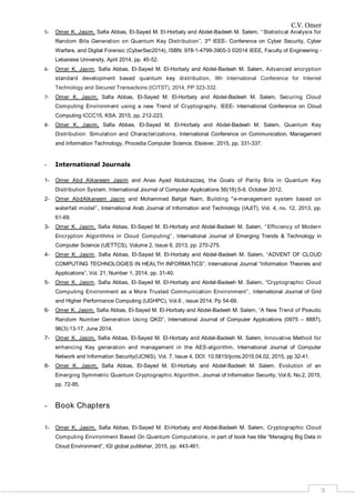 F.Curriculum Vitae | PDF | Computing | Technology & Computing