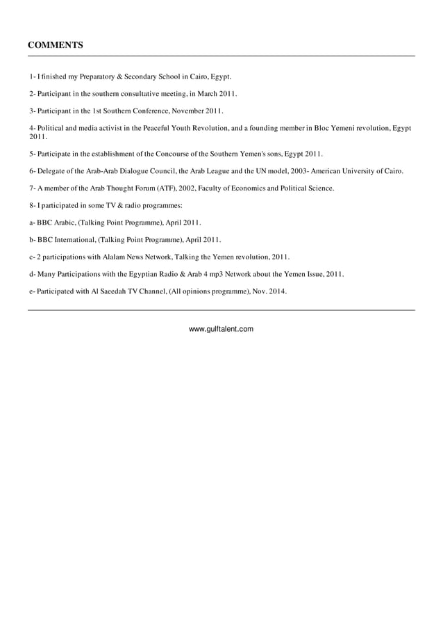 Mohamed Askar's CV | PDF | Free Download