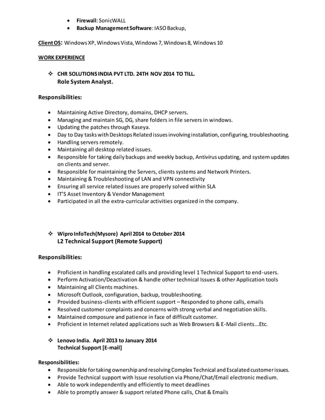 Chethan New Resume | PDF