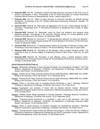 CV_141205_linkedin | PDF | Blood Disorders | Diseases and Conditions