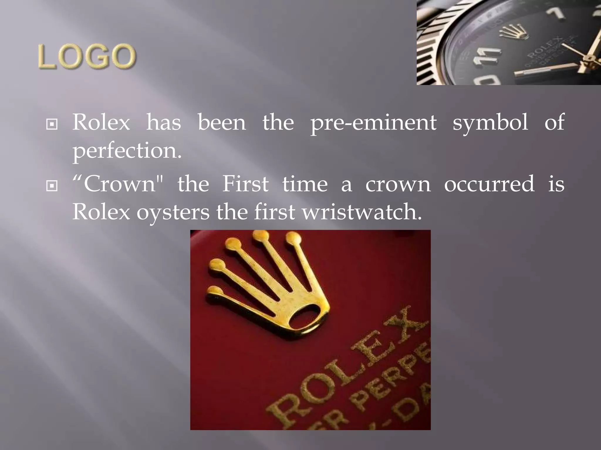 rolex ppt | PPTX
