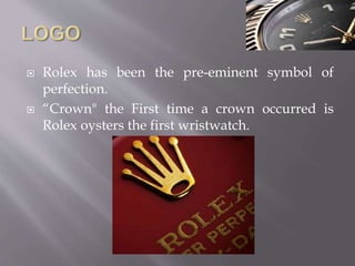 rolex ppt | PPT