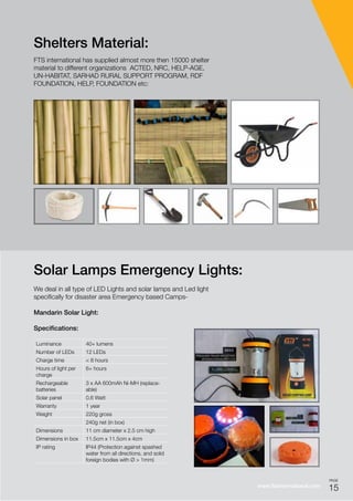 FTS INTERNATIONAL profile | PDF | Needlework | Arts and Crafts