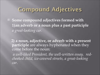 Compound Adjectives.ppt.................. | PPT