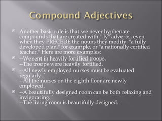 Compound Adjectives.ppt.................. | PPT