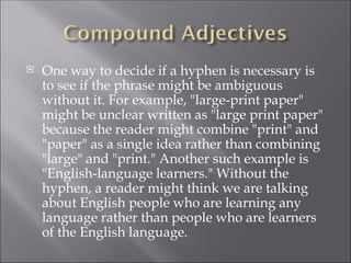 Compound Adjectives.ppt.................. | PPT