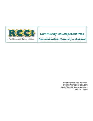 Community Development Plan | DOCX