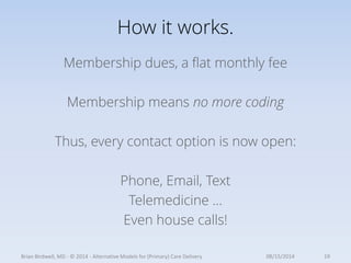 Alternative Delivery Models-Birdwell-Aug2014 | PPT
