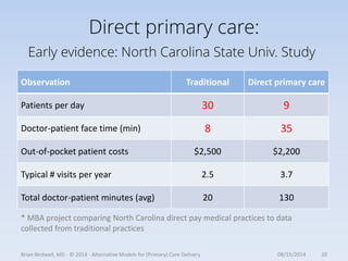Alternative Delivery Models-Birdwell-Aug2014 | PPT