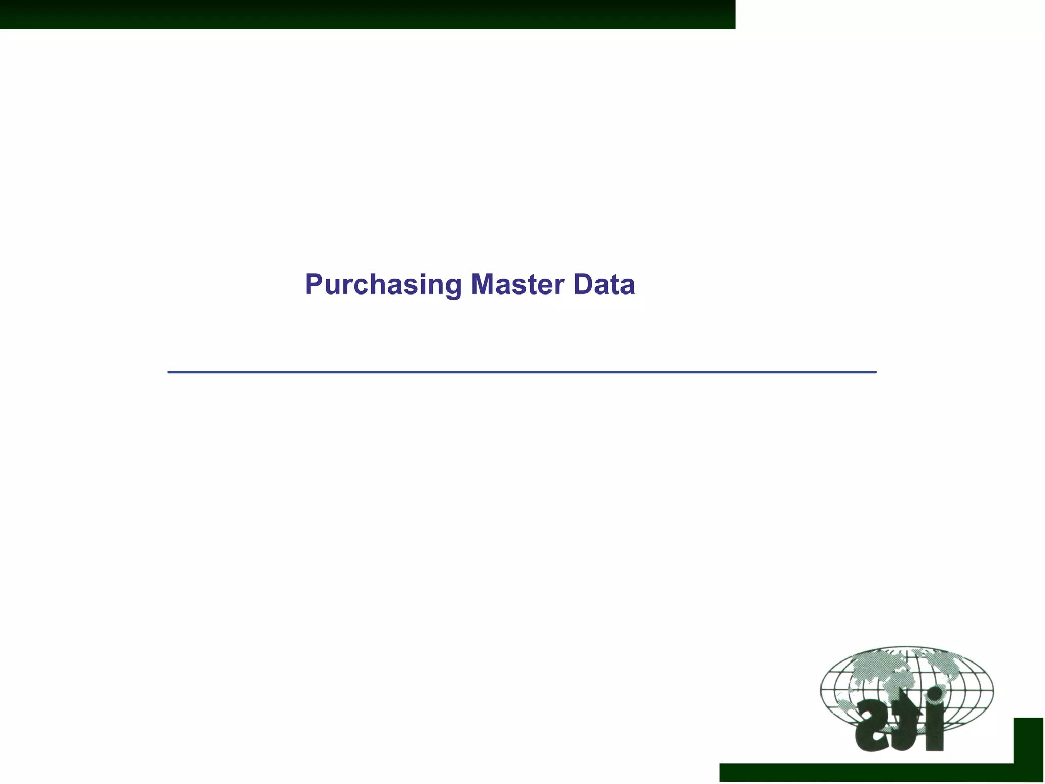 SAP mm-overview | PPT | Logistics | Business