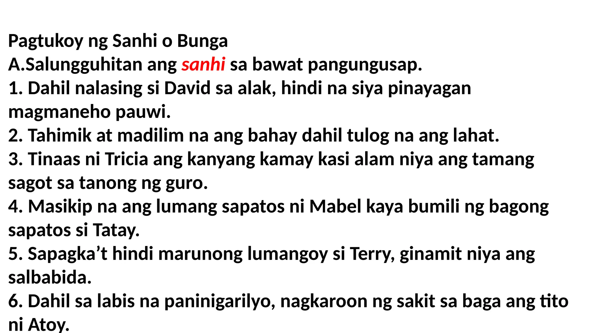 Pagtukoy sa Sanhi-at-Bunga sa pangungusap.pptx