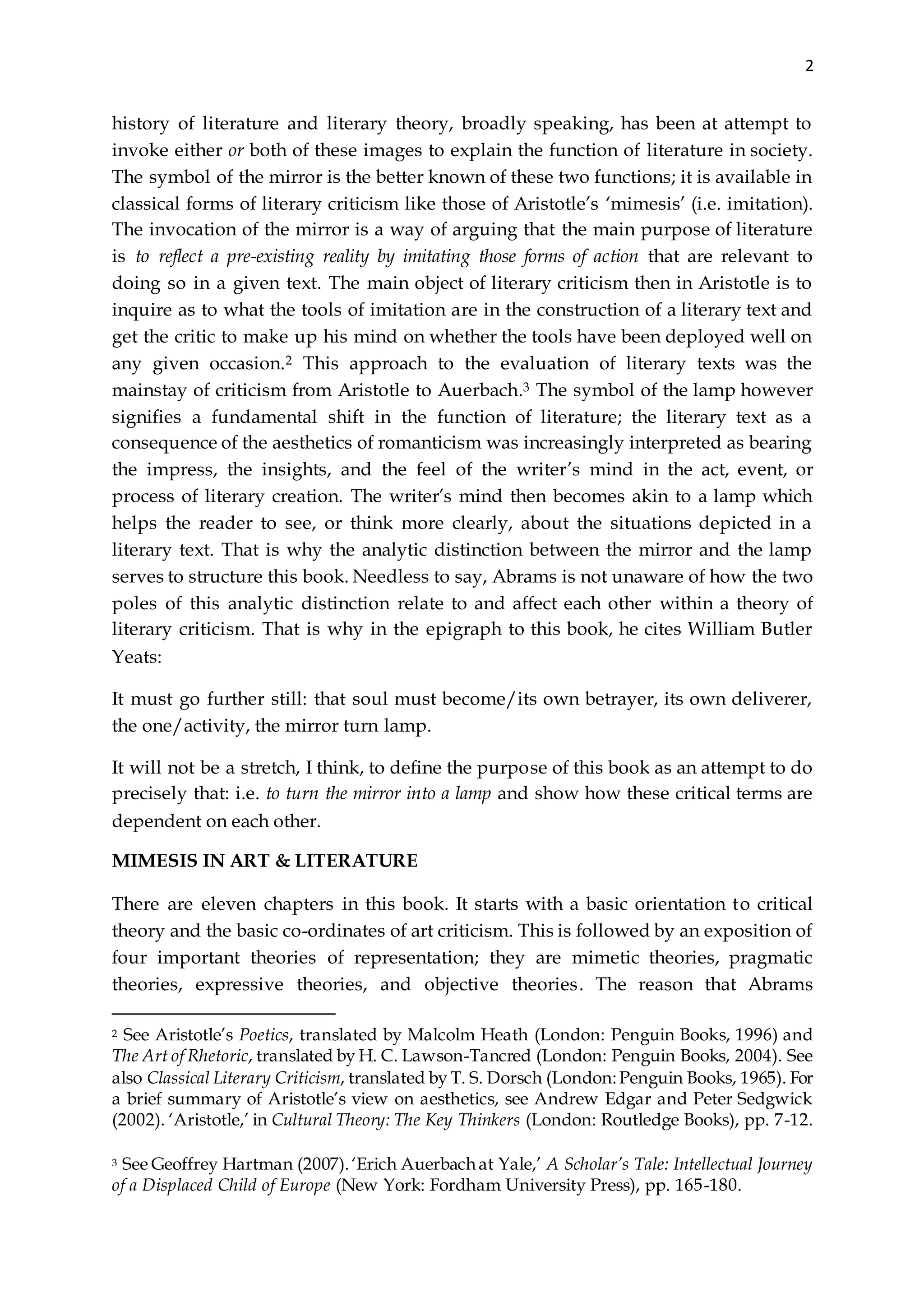 Review of The Mirror and the Lamp | DOCX