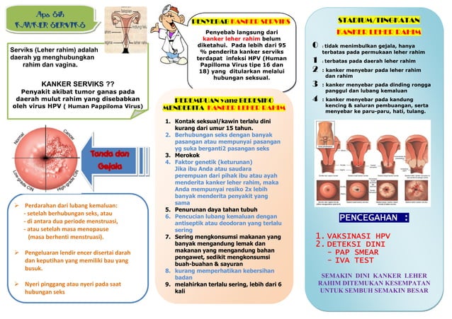 59532001 leaflet-kanker-serviks (2) | PDF