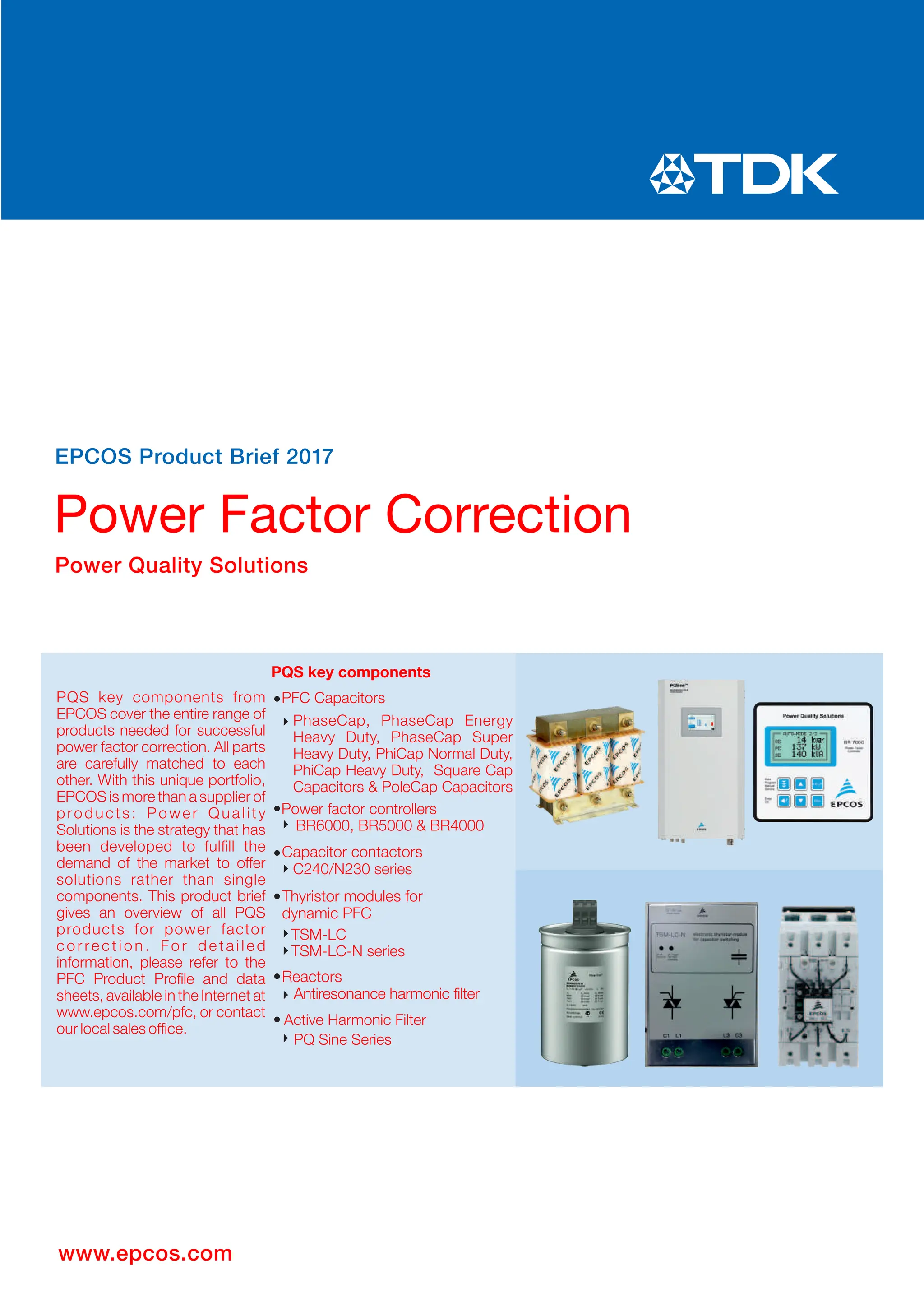 EPCOS Product Brief Capacitor, Capacitors | PDF