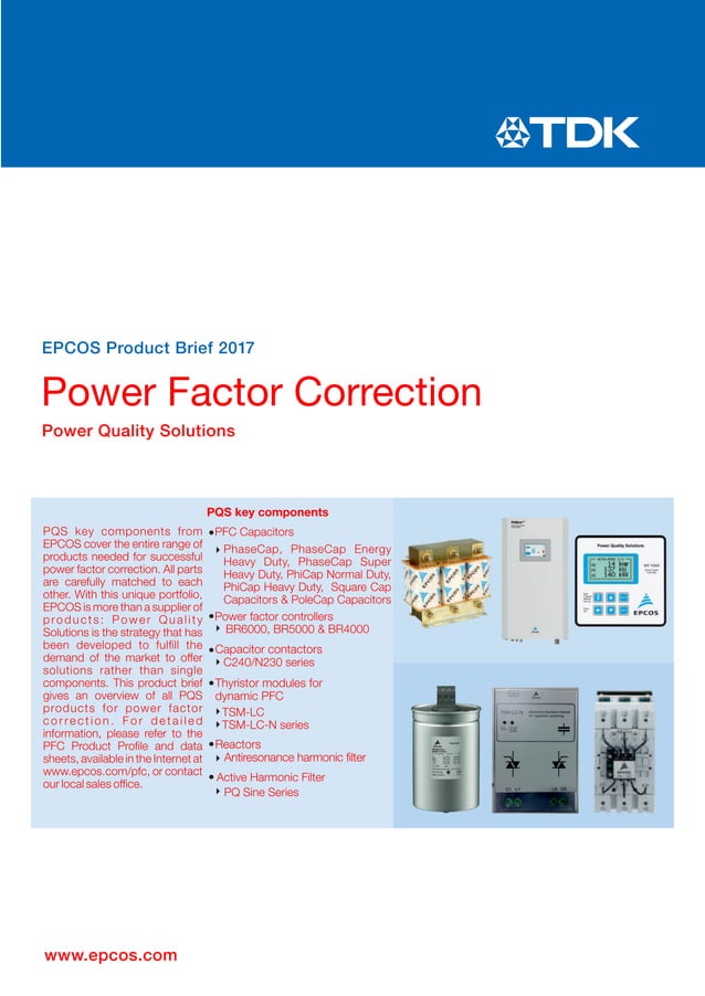 EPCOS Product Brief Capacitor, Capacitors | PDF