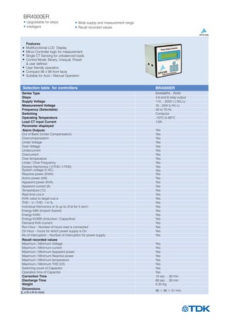 EPCOS Product Brief Capacitor, Capacitors | PDF