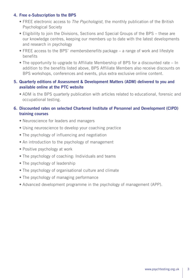 The BPS Qualifications in Test Use_0 | PDF