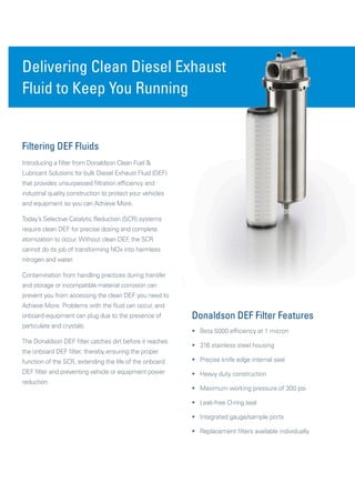 15IH001_F111517 DEF Filter | PDF